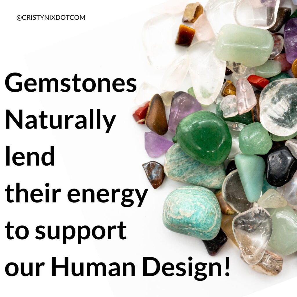 Grab a copy of your Human Design Gemstone Cheat Sheet Here!